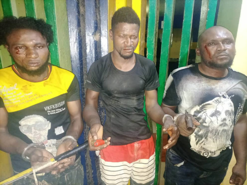 Three Armed Robbery Suspects Arrested In Mowe Photo Microsecondnews