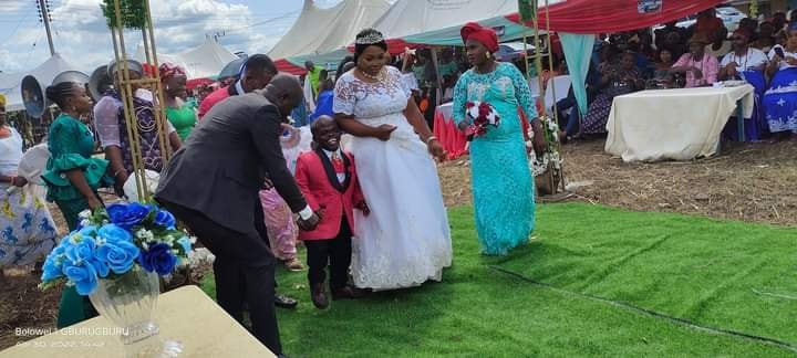 Delta man marries second wife after first church wedding (photos ...