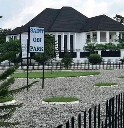 Photos of Saint Obi’s palatial mansion dedicated to his ancestors ...