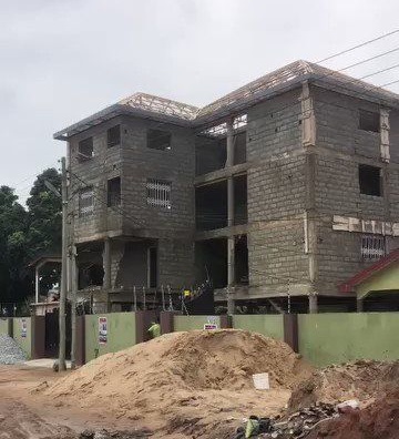 Moment four-storey building collapsed in Accra, Ghana (Video ...