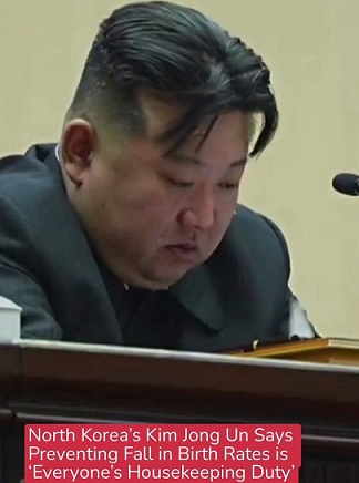 North Korean strong man, Kim Jong Un cries as he begs thousands of ...