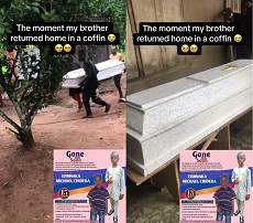 Sad moment boy in boarding school was returned to his family in a ...