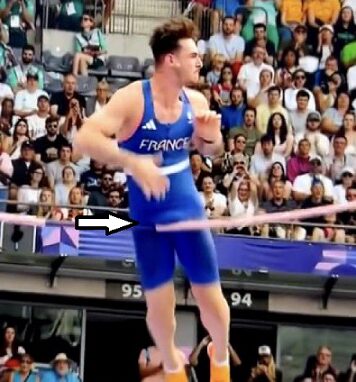 French pole vaulter’s Olympic dream shattered by his own manhood (Video ...