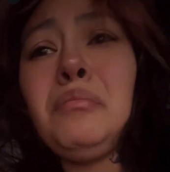 Latina woman who voted for Trump breaks down in tears over deportation ...
