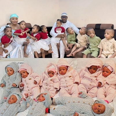 Dad, mum of world’s first surviving nonuplets (nine babies) share ...