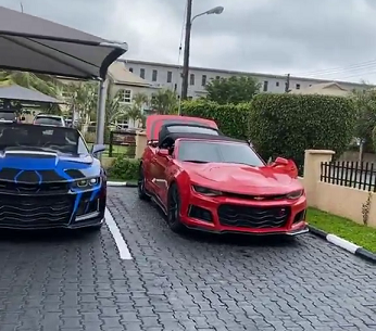 Video of actor Alex Ekubo’s supercars, luxury house trends after his ...